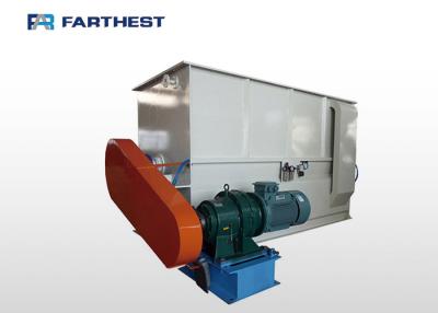China Liyang Farthest 380V Goat Sheep Fish Feed Ribbon Mixing Plant Equipment for Sale for sale