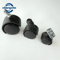 China 1inch Furniture Custom Casters Wheels Polyurethane Industrial Wheels for sale