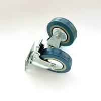China 1/1.5/2/2.5/3 Inch Medium Duty Caster Wheels 200 Kg Castor PP PU PVC Nylon for sale