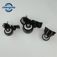 China Retractable PVC PU Heavy Duty Workbench Casters 360 Degree for sale