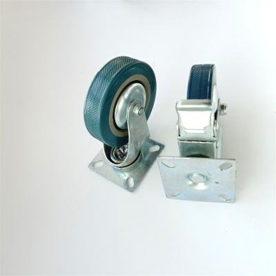 China PP Nylon 70mm Replacement Chair Casters wheels 1000kg for sale