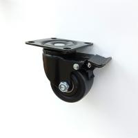 China 65mm PP PU PVC Nylon Light Duty Caster Wheels Red Black Blue for sale