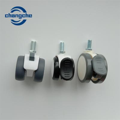 China Smooth Flat Universal 100mm Swivel Castors ESD 3 Inch Locking Caster Wheels for sale