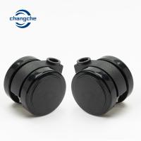 China Office PU 75mm Castor Wheels Furniture Moving Casters for sale