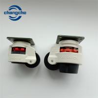 China Nylon Locking Roller Ball Casters Heavy Duty Retractable Workbench Casters for sale