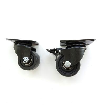 China Industrial Cart Medium Duty Caster Wheels 100mm 75mm Orange PVC for sale