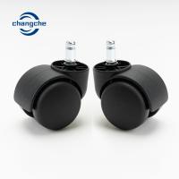 China M11 2Inch Office Chair Rubber Castors Floor Casters Nylon Material for sale