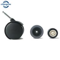 China Biege PP Threaded Stem Furniture Casters Office Chair Caster Replacement for sale