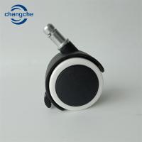 China Heavy Duty PU Threaded Stem Furniture Casters Wheels 12 Inch for sale