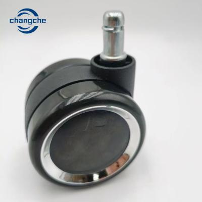 China OEM Metal Threaded Stem Swivel Shopping Cart Casters Wheels 50mm for sale