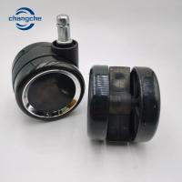 China OEM Metal Threaded Stem Swivel Shopping Cart Casters Wheels 50mm for sale