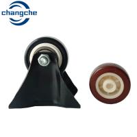 China Fixed Heavy Duty Industrial Caster Wheels 1000 Kg 2.5 Inch PVC For Trolley for sale