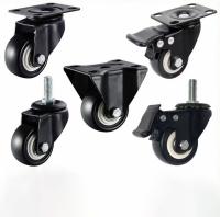 China Universal M8 Plastic Furniture Castors Wheels Replacement for sale