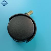 China PVC Light Duty Swivel Casters Plate Casters For Furniture 40mm for sale