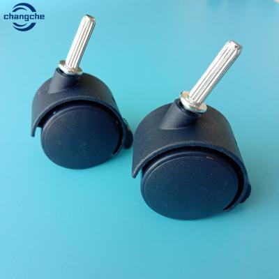 China Customized 35KG Swivel Castor Wheels M8x15 Casters for sale