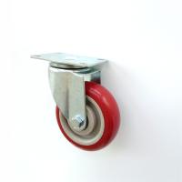 China Smooth Flat Universal 100mm Swivel Castors ESD 3 Inch Locking Caster Wheels for sale