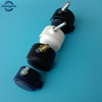 China 40mm Swivel Castor Wheels With 8x21mm Stem Brake for sale