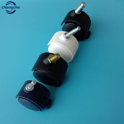 China 40mm Swivel Castor Wheels With 8x21mm Stem Brake for sale