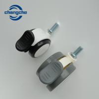 China Heavy Duty Nylon PVC PP Hospital Bed Castors 2 Inch Casters 110kg for sale