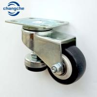 China PVC Industrial Heavy Duty Castors 500kg Wheel 73mm For Flat Carrier for sale