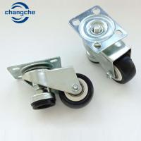 China PVC Industrial Heavy Duty Castors 500kg Wheel 73mm For Flat Carrier for sale