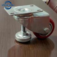 China PVC Industrial Heavy Duty Castors 500kg Wheel 73mm For Flat Carrier for sale