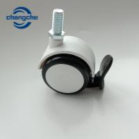 China Durable Equipment Swivel 75mm Castor Wheels For Hospital Bed for sale