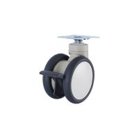 China Swivel 500 Lb Casters Polyurethane Heavy Duty Wheels for Medical Device for sale