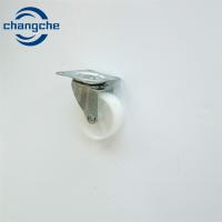 China Heavy Duty Durable Swivel PU Caster Swivel Twin Wheel Furniture Caster with Thread for sale