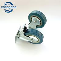 China TPR Swivel Industrial Caster Wheels 500kg Castors customized for sale