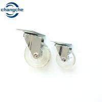 China 1.5 Inch 2 Inch Black Stem Heavy Duty Caster Wheels For Workbench for sale