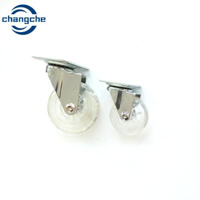 China 1.5 Inch 2 Inch Black Stem Heavy Duty Caster Wheels For Workbench for sale