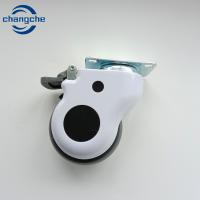 China Poly TPR Rubber Universal Casters Wheel For Hospital Bed 5