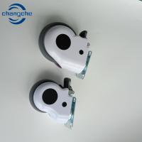 China 150kg Nursing Bed Floor Casters 6 Inch Heavy Duty Wheels With Bearing for sale