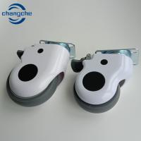 China 150kg Nursing Bed Floor Casters 6 Inch Heavy Duty Wheels With Bearing for sale