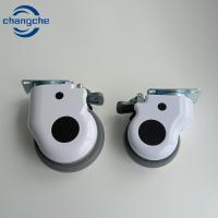China 150kg Nursing Bed Floor Casters 6 Inch Heavy Duty Wheels With Bearing for sale