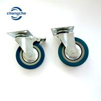 China Medium Duty Wear Resistant Non-slip Industrial Caster Wheels Furniture Castors Wheels for sale