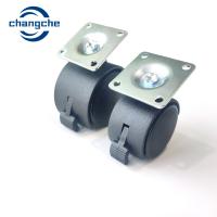 China 50kg Load Capacity Heavy Duty Caster Wheels For Furniture Applications for sale
