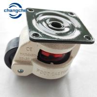 China Industrial swivel plate casters heavy duty 75mm durable for forklift truck for sale