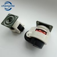 China Industrial swivel plate casters heavy duty 75mm durable for forklift truck for sale