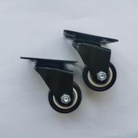 China 2 Inch Swivel Caster Wheels Moving Swivel Ball Casters PVC Office Chair Furniture Caster for sale