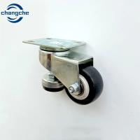 China 3 Inch Industrial Casters Heavy Duty No Noise Polyurethane Wheels Swivel Casters with Brake for Toolbox Workbench for sale