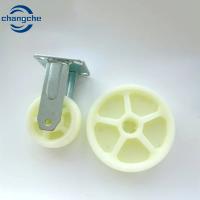 China 3 Inch Industrial Casters Heavy Duty No Noise Polyurethane Wheels Swivel Casters with Brake for Toolbox Workbench for sale