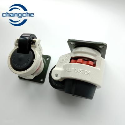 China PVC Medical Caster Wheels - 200 Lbs Load Capacity 2 Inches Stem Length for sale