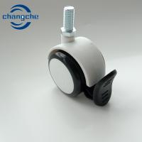 China Threaded Hospital Bed Wheels for Hospital Beds with 300 Lbs Load for sale