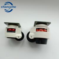 China Durable Hospital Bed Casters with 2 Inch Wheel Hub Diameter 300 Lbs Load Capacity for sale