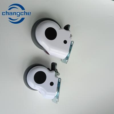 China Reversible Caster Wheels 100kg Load Capacity 25mm Wheel Width for Various Applications for sale