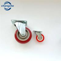 China Swivel Caster Wheel - Industrial Caster Wheels 3 Inch Orange for sale