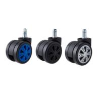 China PP Heavy Duty Swivel Casters 2 Inches Overall Length 2 Inches Wheel Width for sale