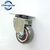 China Rubber TPR PP Heavy Duty Industrial Caster Wheels Swivel And Locking Mechanism for sale